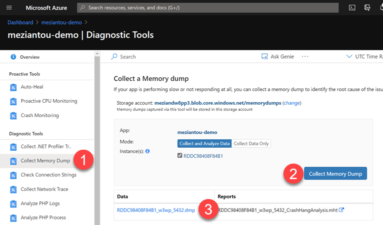 How To Generate A Dump File Of A Net Application Meziantous Blog 0405