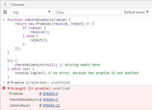 Detect Missing Await In Typescript Meziantous Blog