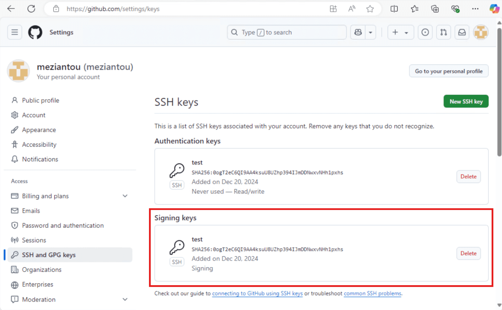Signing commits in Git using SSH keys on Windows - Meziantou's blog Signing commits in Git using SSH keys on Windows - Meziantou's blog