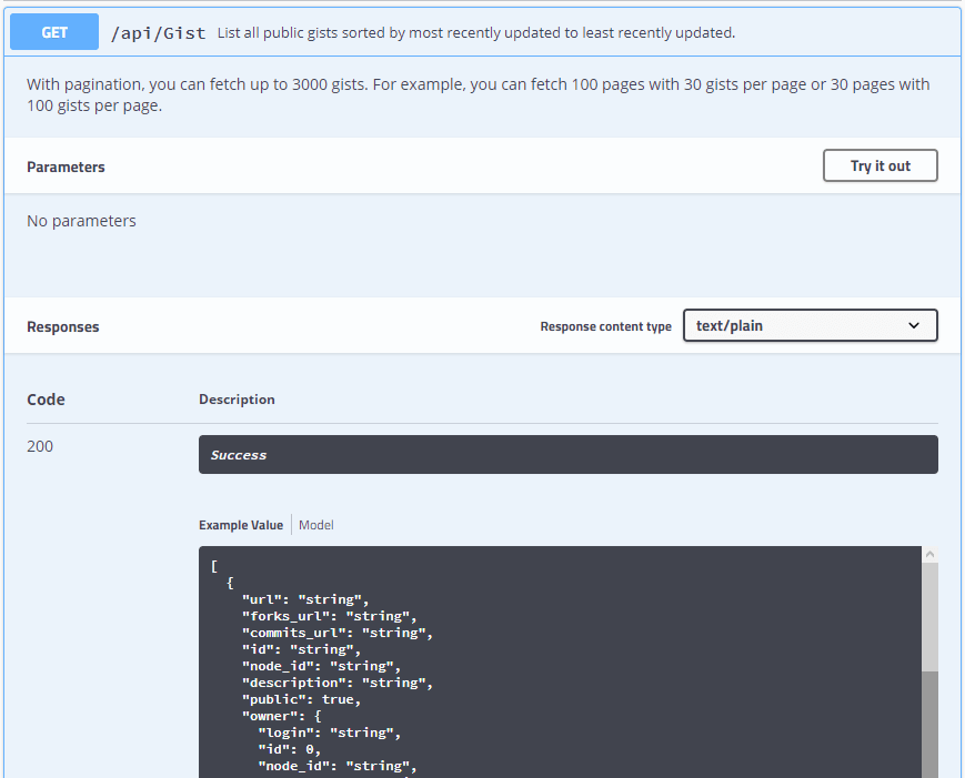 Web Api Documentation Using Swagger And Aspnet Core With