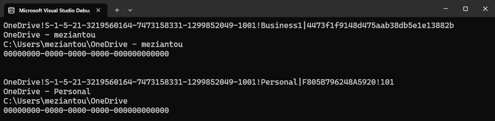 Listing all cloud folders in Windows using .NET - Meziantou's blog