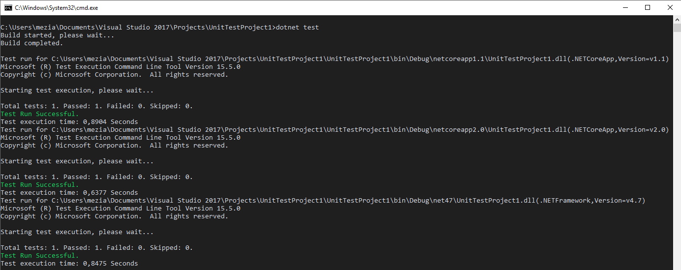 Mstest V2 Testing Against Multiple Frameworks Meziantous Blog