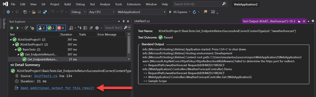 How To Get Aspnet Core Logs In The Output Of Xunit Tests Meziantous 5442