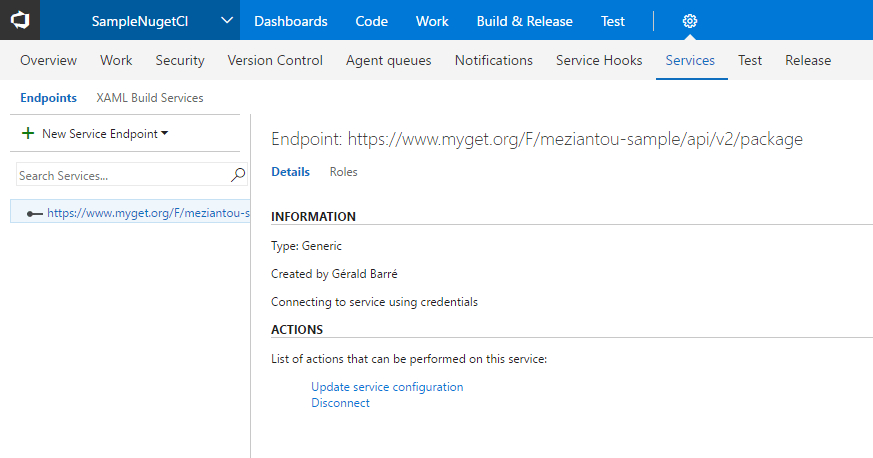 Continuously Publishing Nuget Package To Myget Using Vsts Meziantous Blog